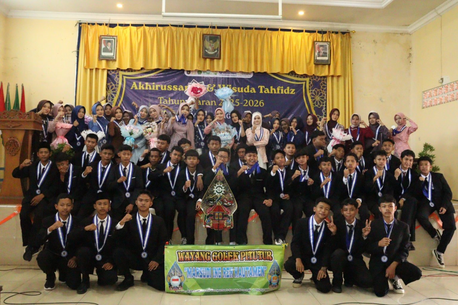 Akhirussanah MTs Muhammadiyah 7 Klego Gelar Wayang Golek Pitutur
